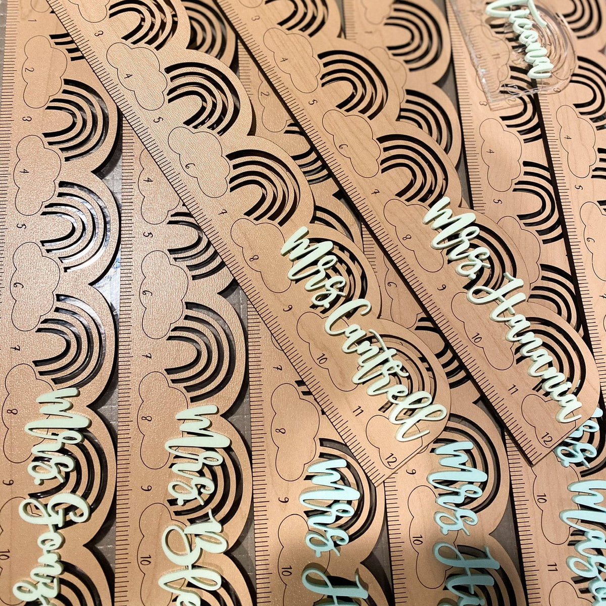 Teacher Ruler – Madera 1819